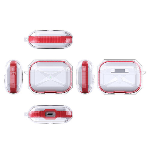 Rugged Crystal Clear Case with Reinforced Bumpers for AirPods Pro 3 ...
