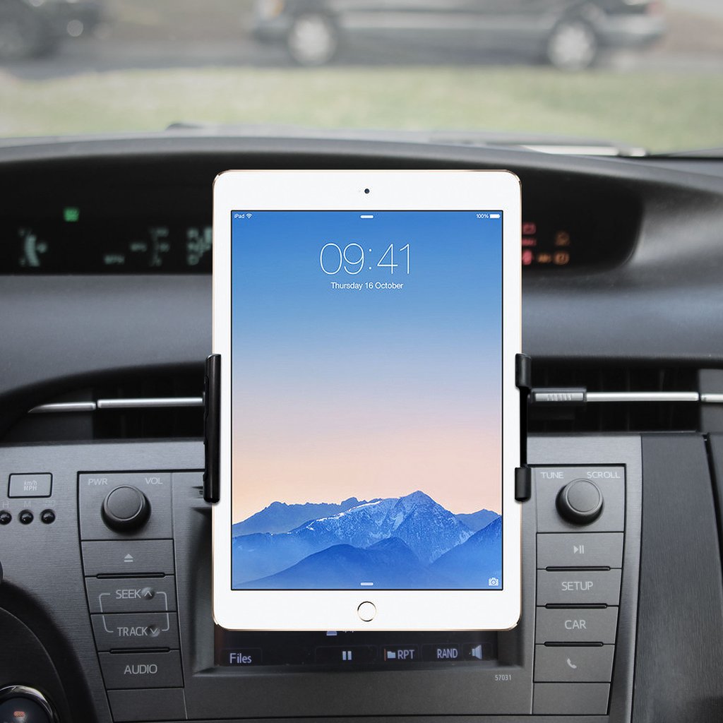 Universal CD Slot Insert Phone & Tablet Mount with Adjustable Rotating ...