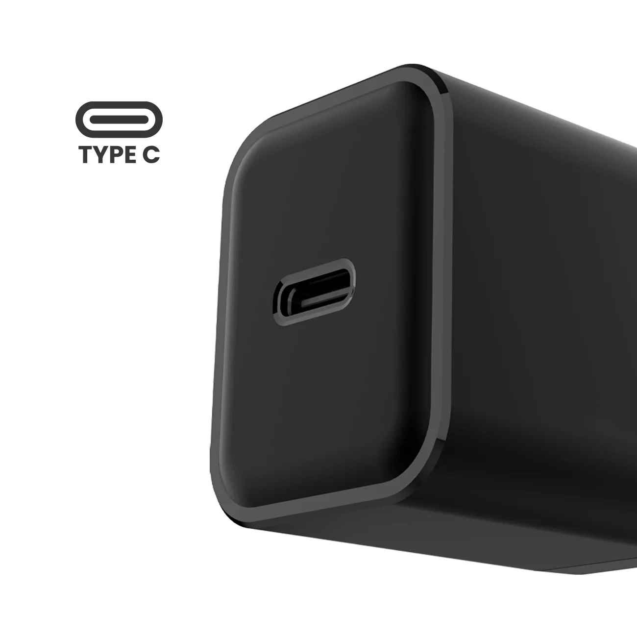 G20 20W USB-C PD 3.0 Power Delivery Wall Charger - Black - HD Accessory