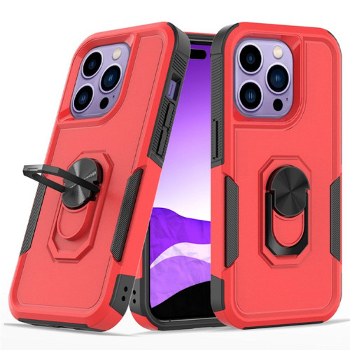 TUFF Shockproof Hybrid Armor Case with Ring Grip for iPhone 14 Pro ...