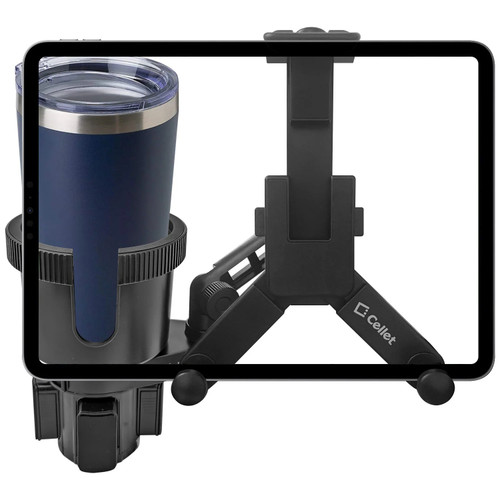 Cup Holder Tablet Mount with Cup Holder Expander - HD Accessory