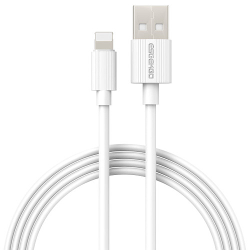 3.3 Ft. High-Speed Lightning to USB-A Charging and Sync Cable - White ...