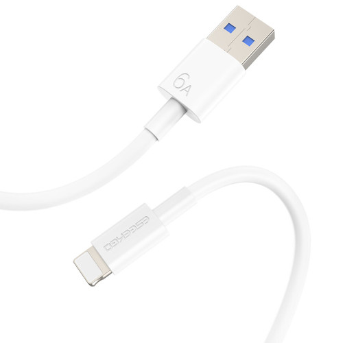 3.3 Ft. High-Speed Lightning to USB-A Charging and Sync TPE Cable ...