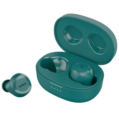 Belkin SoundForm Bolt True Wireless Bluetooth Stereo Earbuds - Green ...