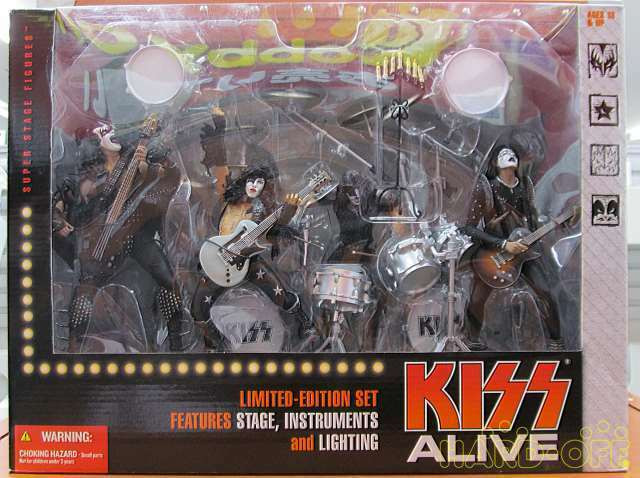 KISS Mcfarlane Alive Figures Box Set