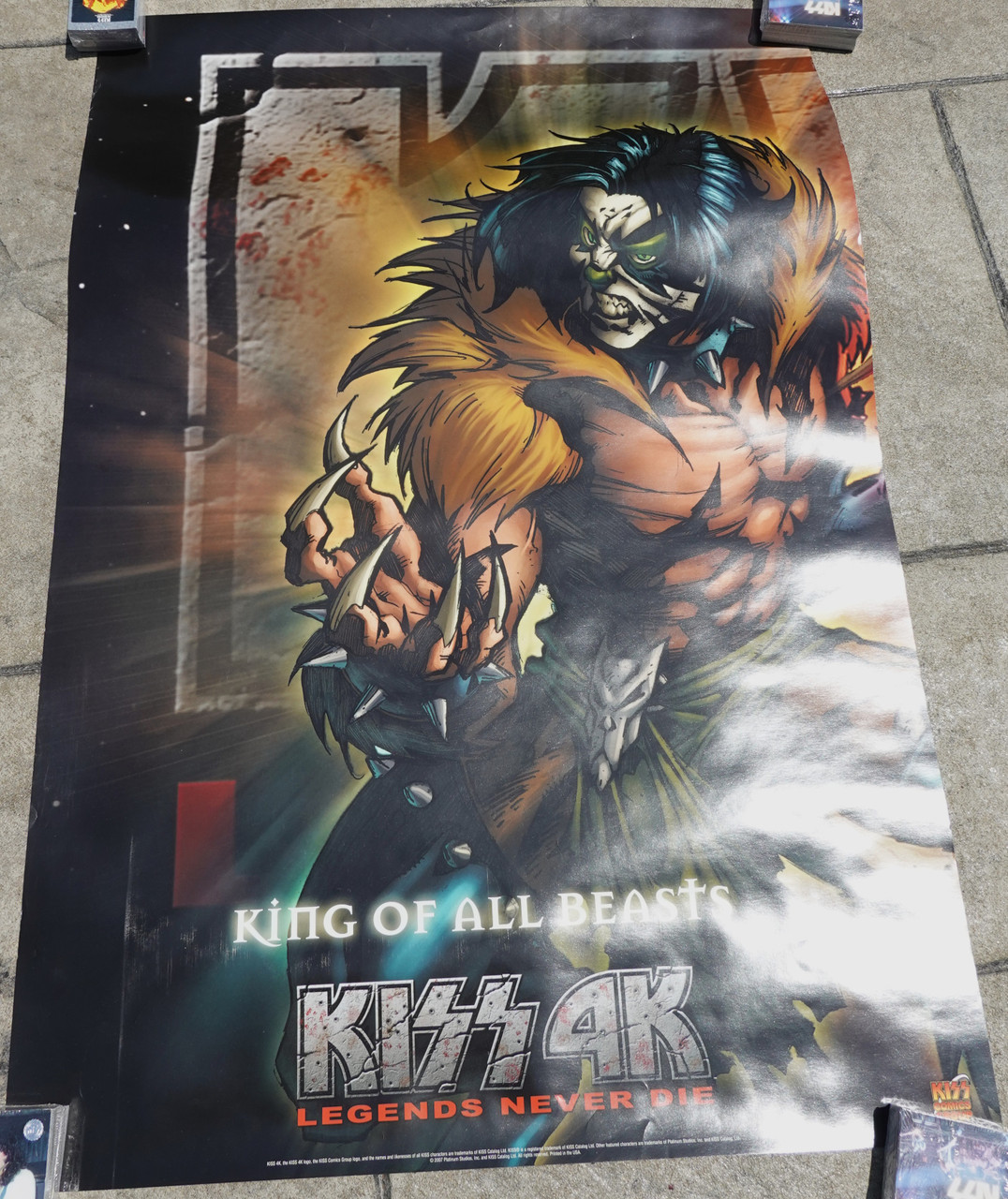 KISS 4K Poster Set of 4