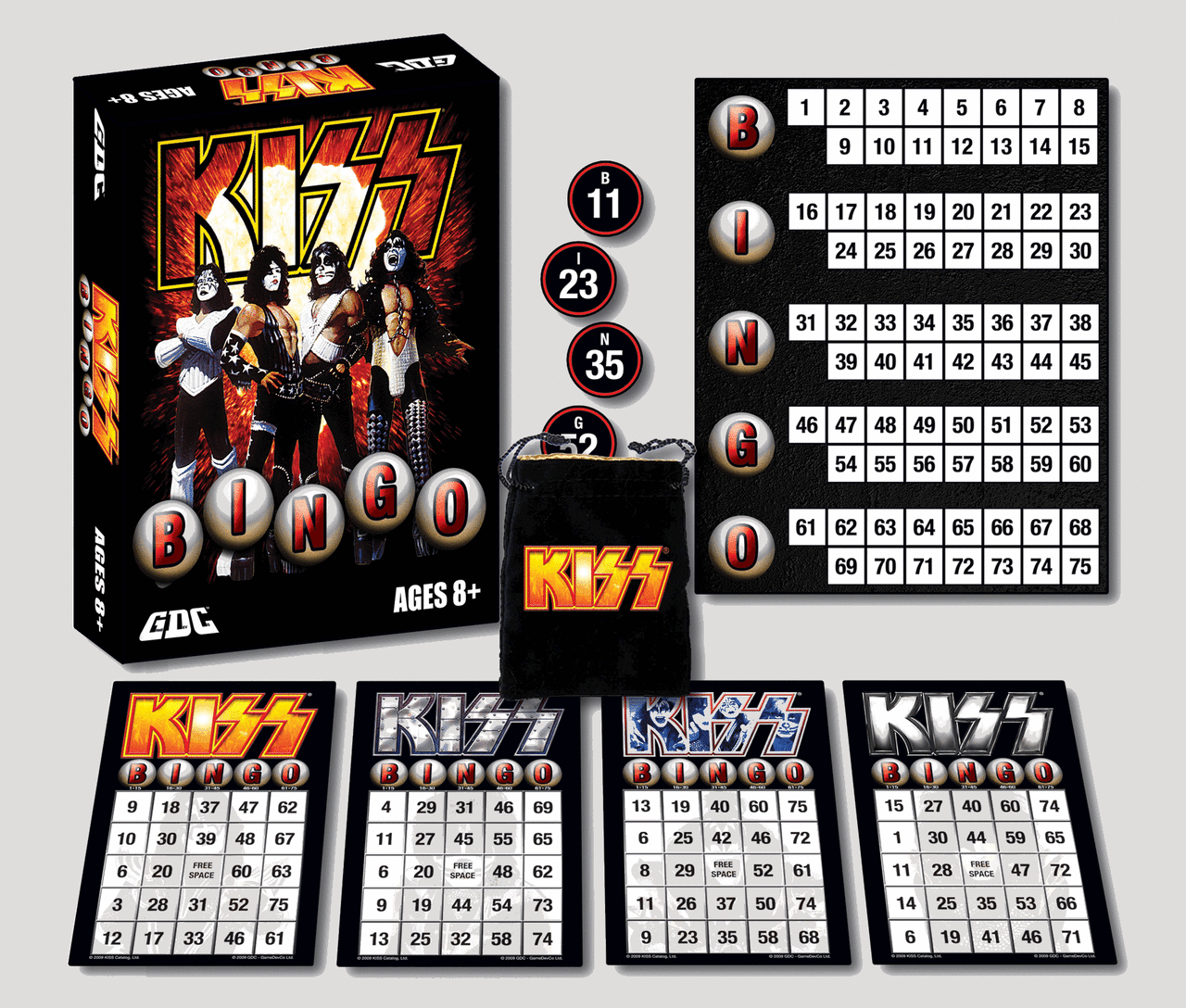 KISS Bingo Game