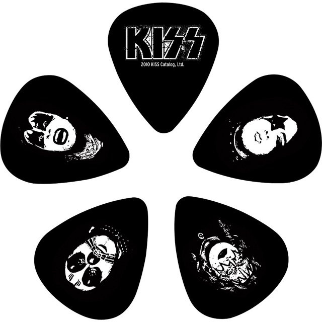 KISS First Album Novelty Guitar Pick Set