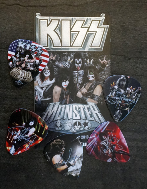 KISS 2013 USA Commemorative Pick Set