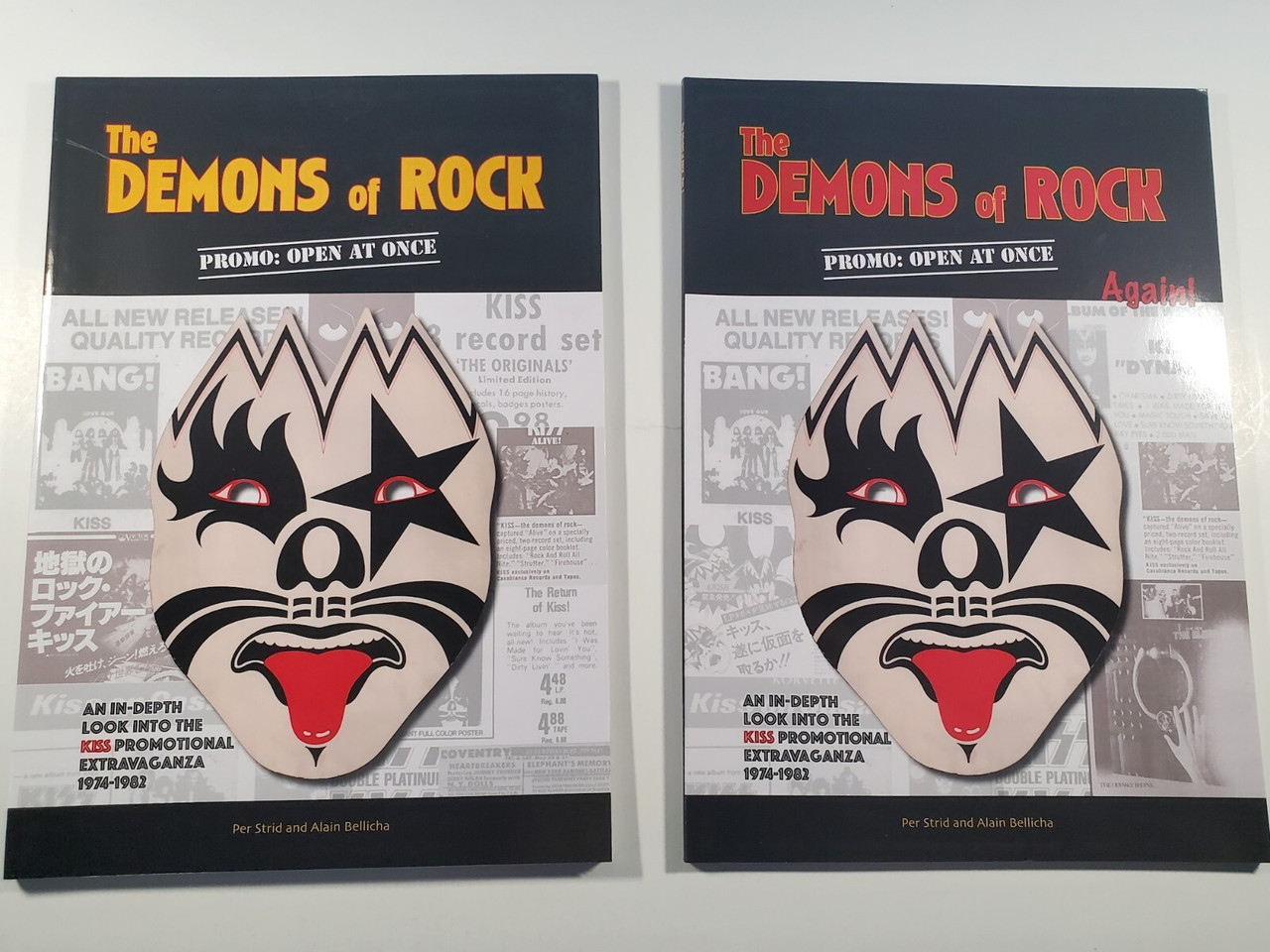 The Demons of Rock Promos Book