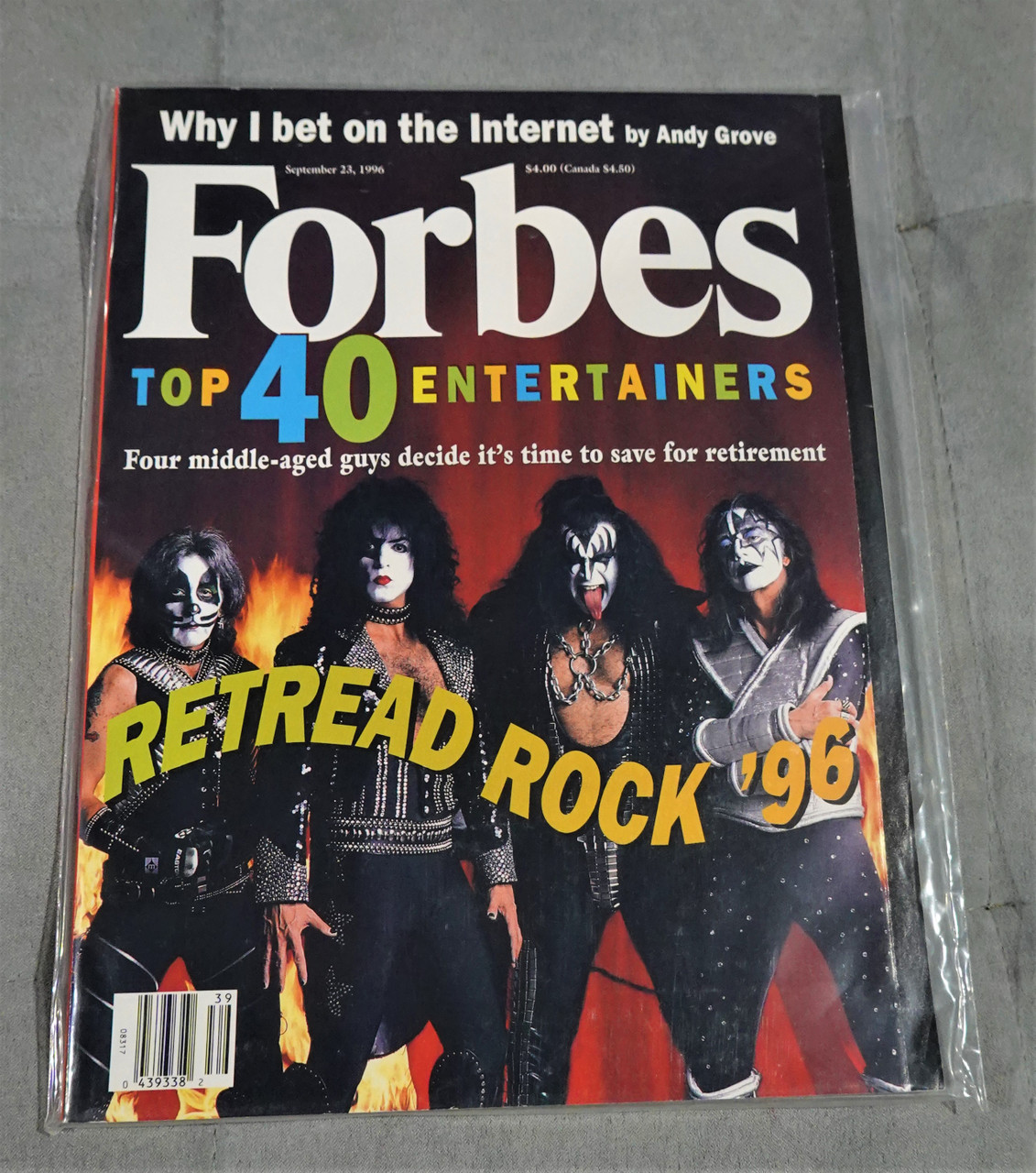 KISS Forbes Magazine September 1996