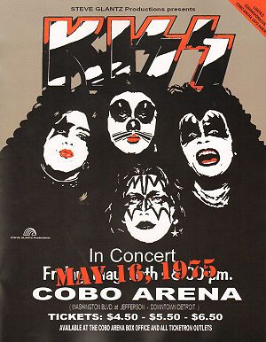 Eric Singer SIGNED Cobo Hall Limited Sonic Boom KISS Program Tourbook