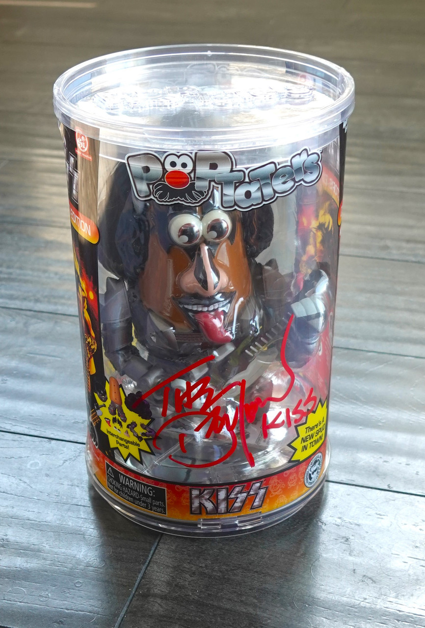 Dale Torborg Demon KISS SIGNED Poptater Gene Simmons Figure