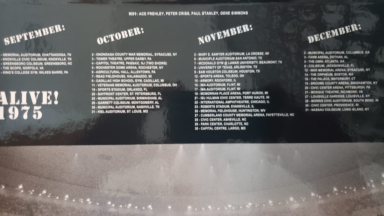 KISS Alive! 75 Picture Disc Box Set