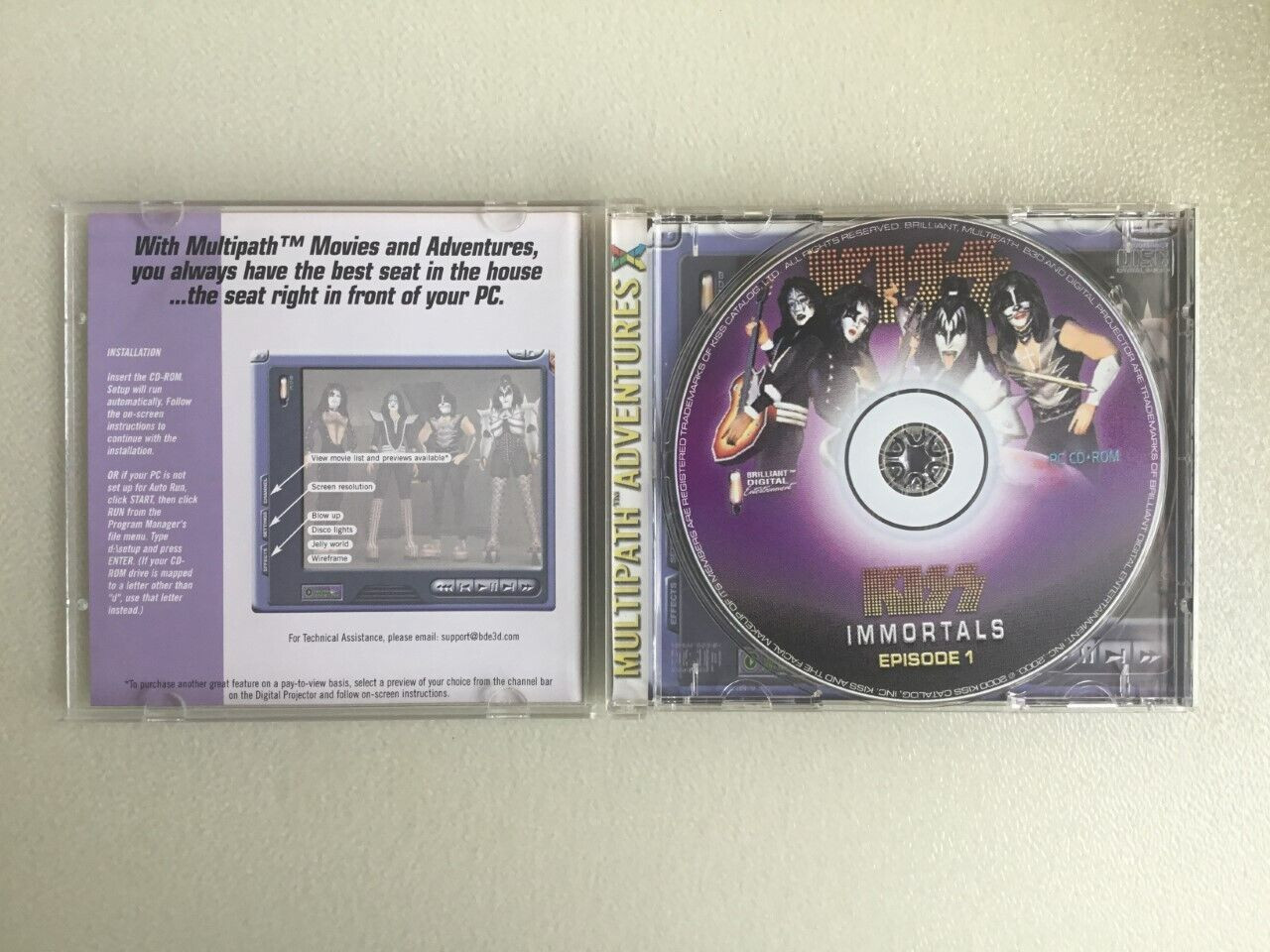 KISS The Immortals PC CD Game Episode 1