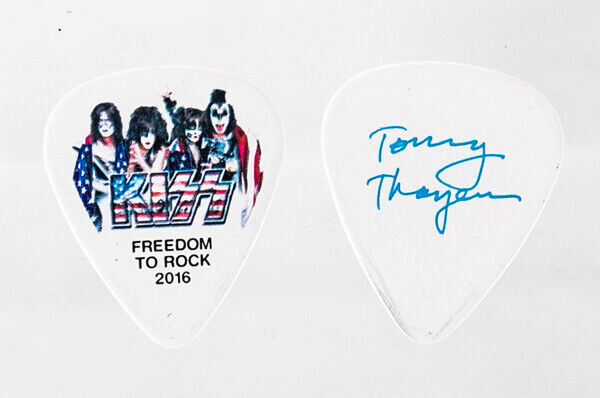 KISS 2016 Freedom to Rock Tour Tommy Thayer Photo Guitar Pick