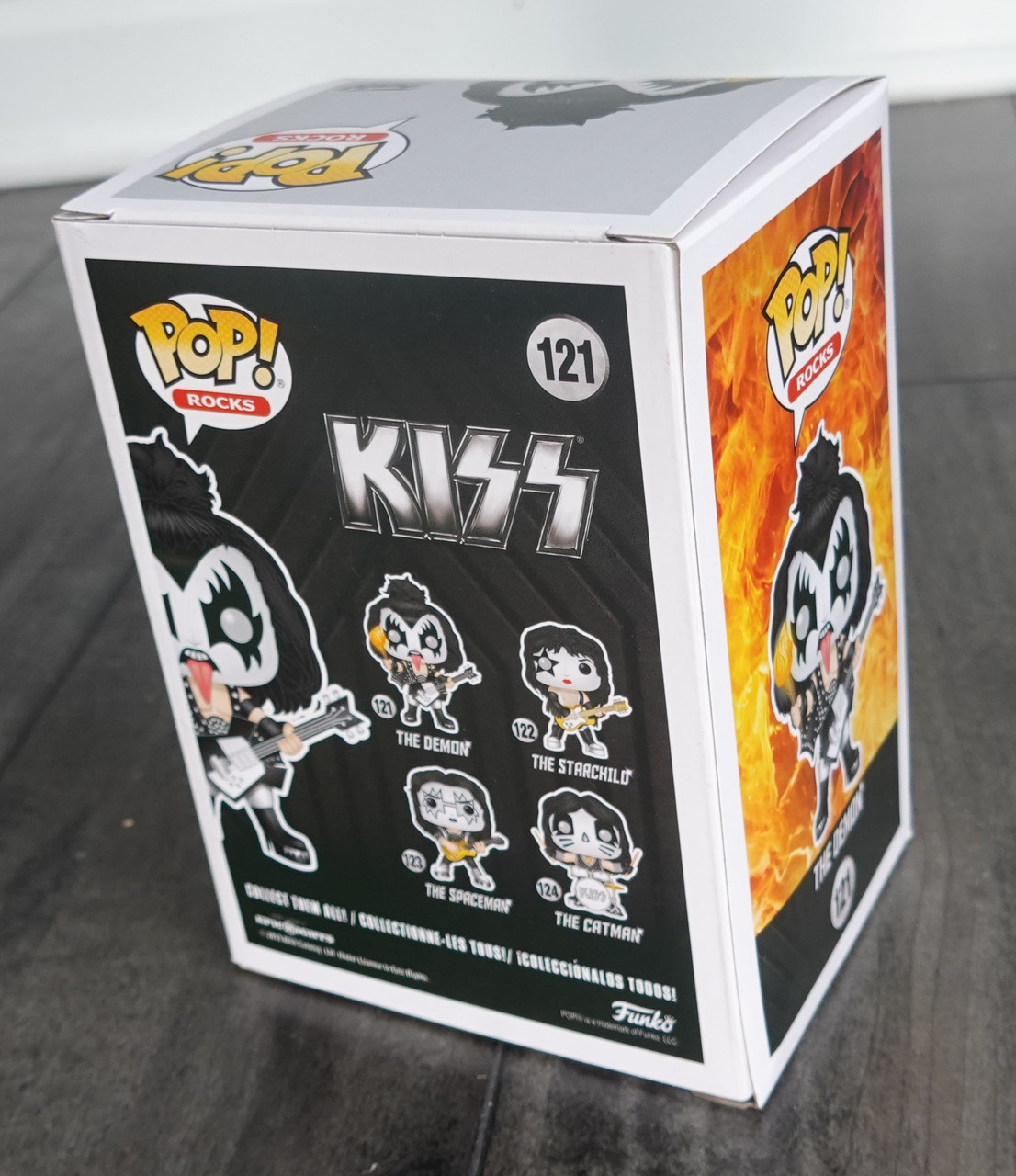 Funko Pop! KISS BLOODY The Demon Vinyl Custom Figure