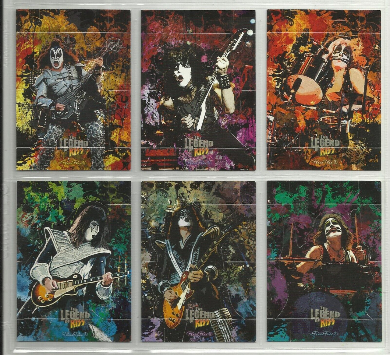 KISS Legends PressPass Pop Up Card Insert Set