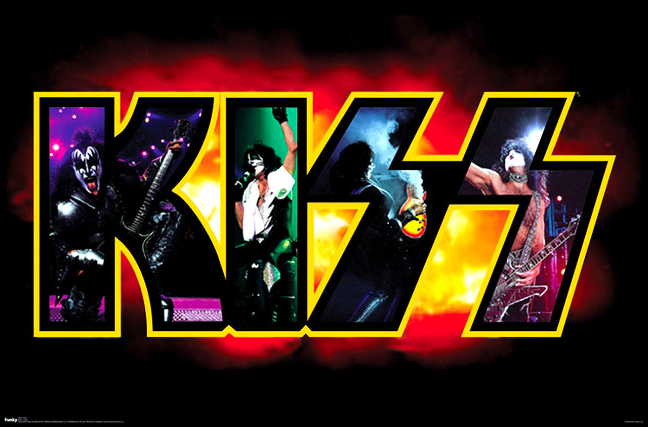 Kiss Logo Wallpaper Moving