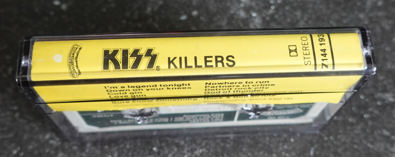 Kiss Killers Cassette