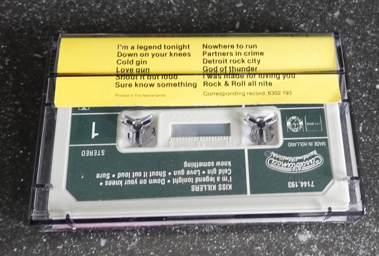 Kiss Killers Cassette