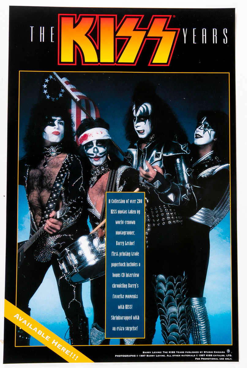 The KISS Years Barry Levine Promo Poster