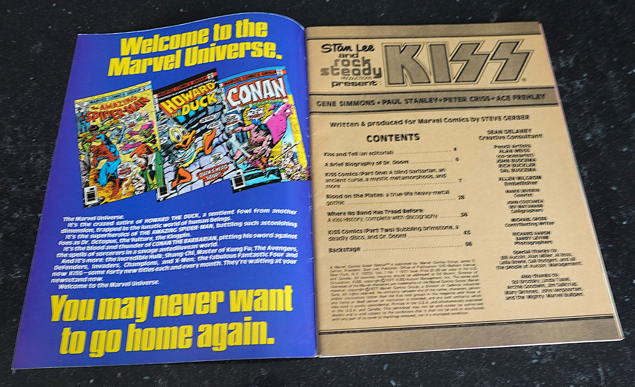 KISS Marvel Comics Super Special #1