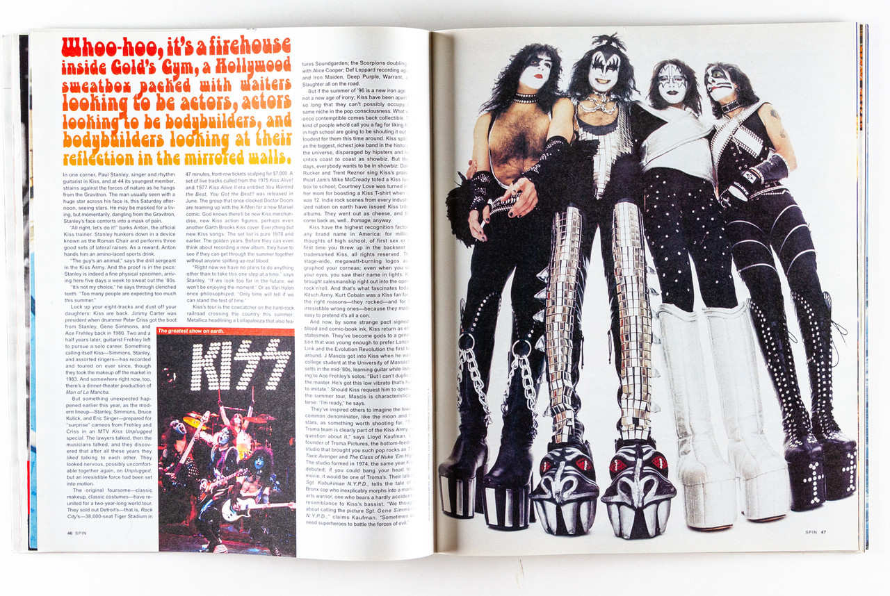 Spin Magazine Ace Frehley