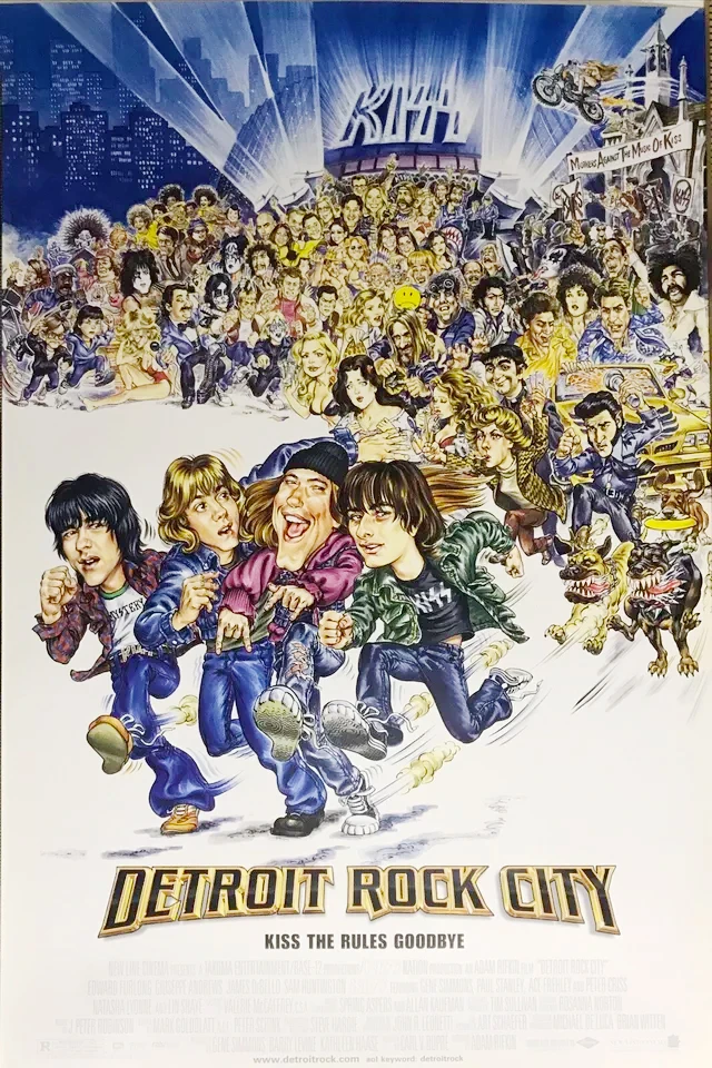 KISS Detroit Rock City Movie Poster 13 x 20 Inches