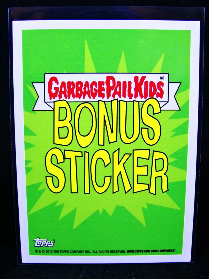KISS Garbage Pail Kids Kissed Kyle Sticker