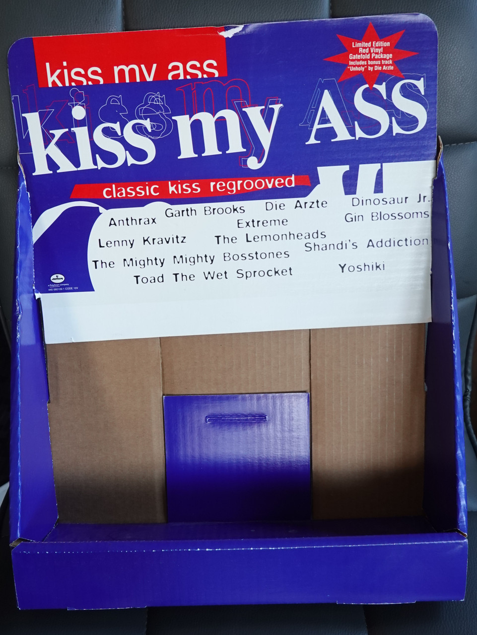 KISS My Ass LP Album Store Display