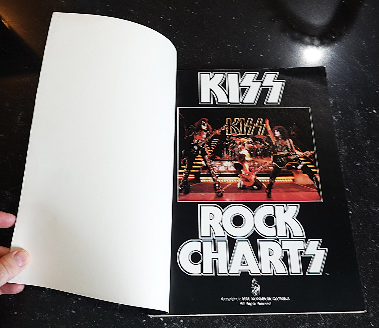 KISS Rock Charts Songbook