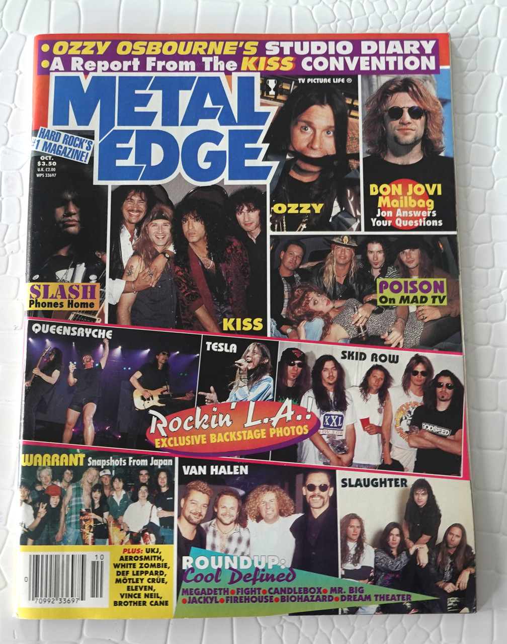 Metal Edge Magazine October 1995