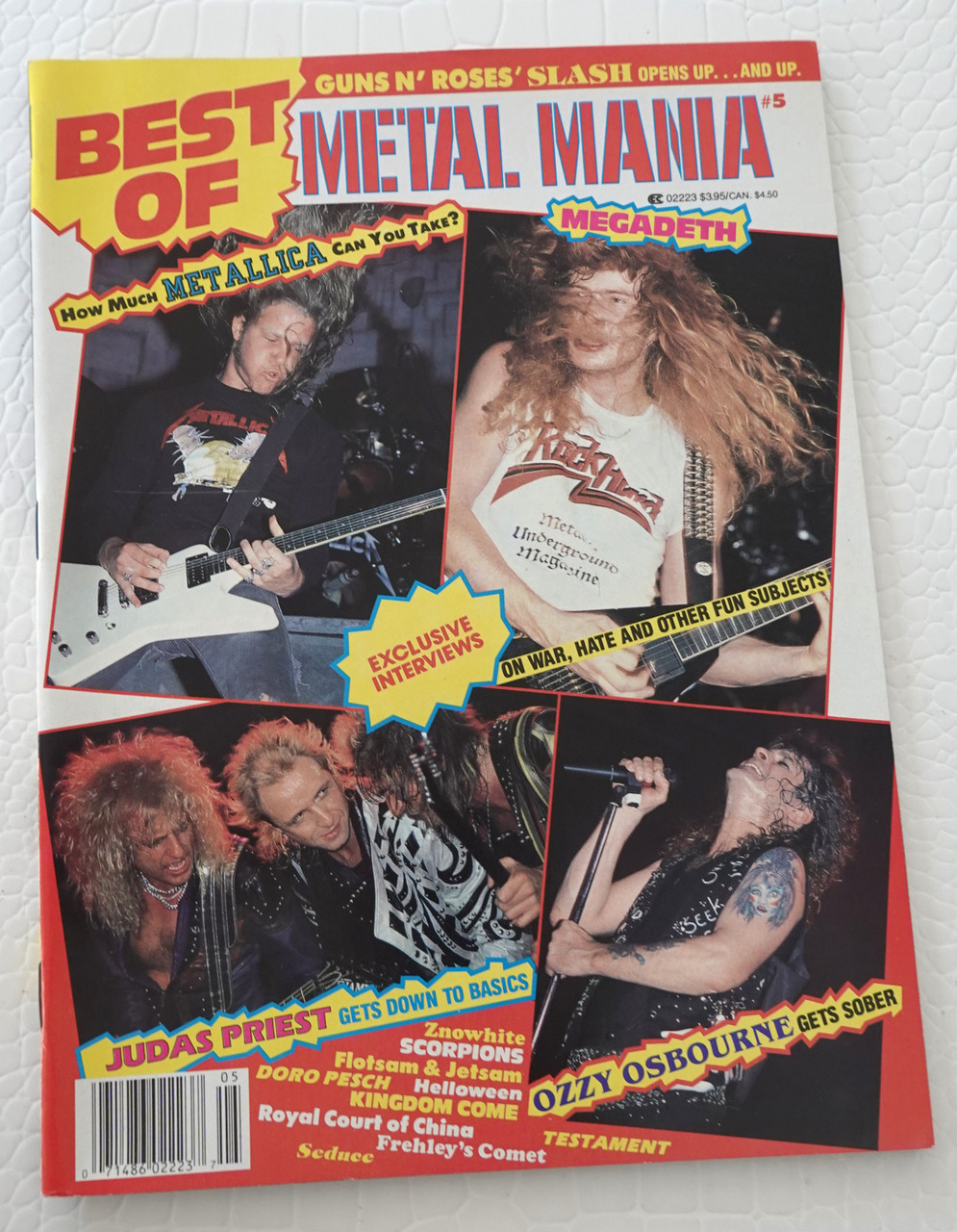 Best of Metal Mania Magazine 1990