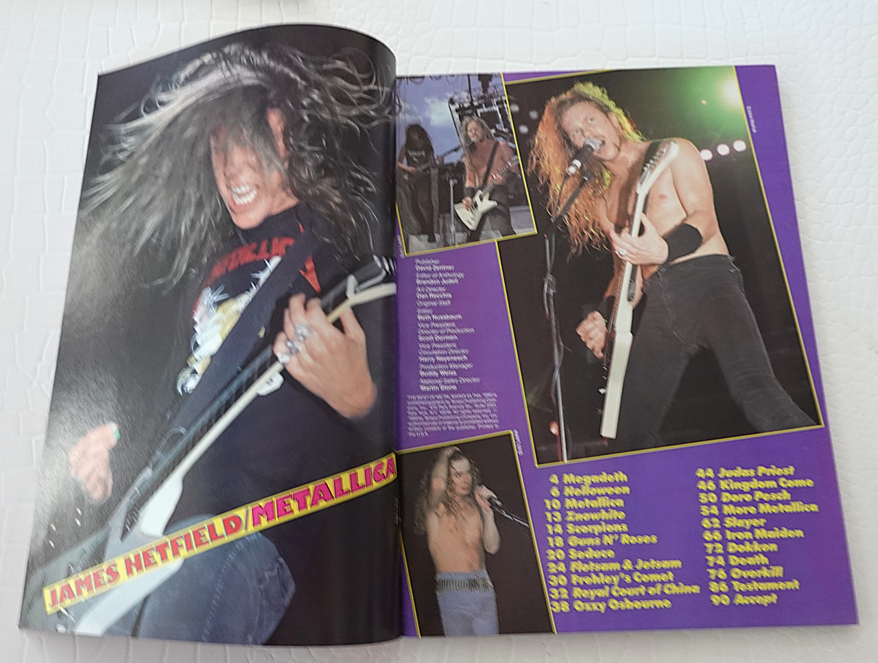 Best of Metal Mania Magazine 1990