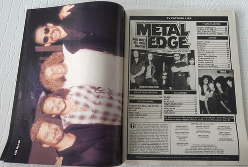 Metal Edge Magazine October 1995