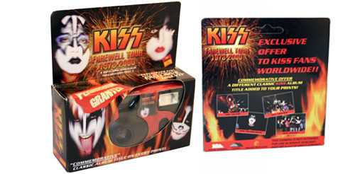 KISS Farewell Tour Disposable Camera at KISSArmyWarehouse.com! | Kiss ...