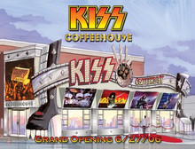 KISS Coffeehouse Grand Opening Postcard