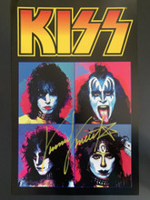 KISS Vinnie Vincent Signed Creatures 11x17 Poster