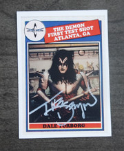 Dale Torborg The KISS Demon Wrestler Trading Card 6