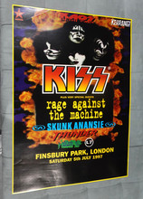 KISS Reunion Tour London Poster 1997