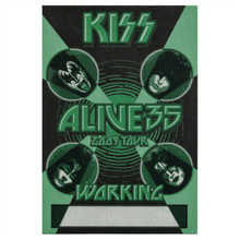 KISS Alive 35 2009 Tour Working Green Cloth Pass