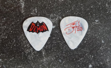 KISS Dale Torborg Demon Wrestler Demon Batman Logo Guitar Pick