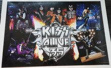 KISS Alive 35 Collage Poster