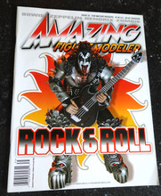 KISS Amazing Figure Modeler Magazine Gene Simmons