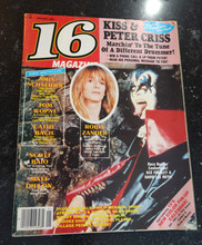 16 Magazine January 1981 Gene Simmons