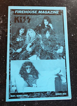 KISS Firehouse Magazine Fanzine June 1992 Issue 52