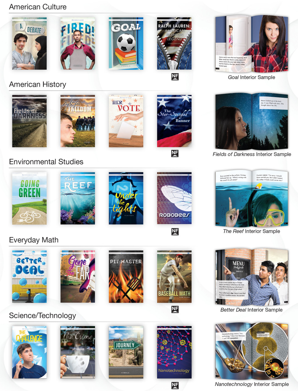 ELL Teen Literacy Library Additional Book Set (1 each of 20 titles ...