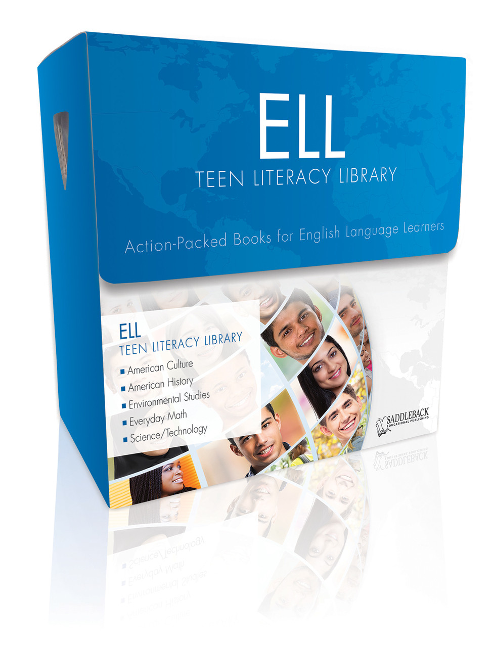ELL Teen Literacy Library (3 each of 20 titles, 100 Vocab Cards + TG ...