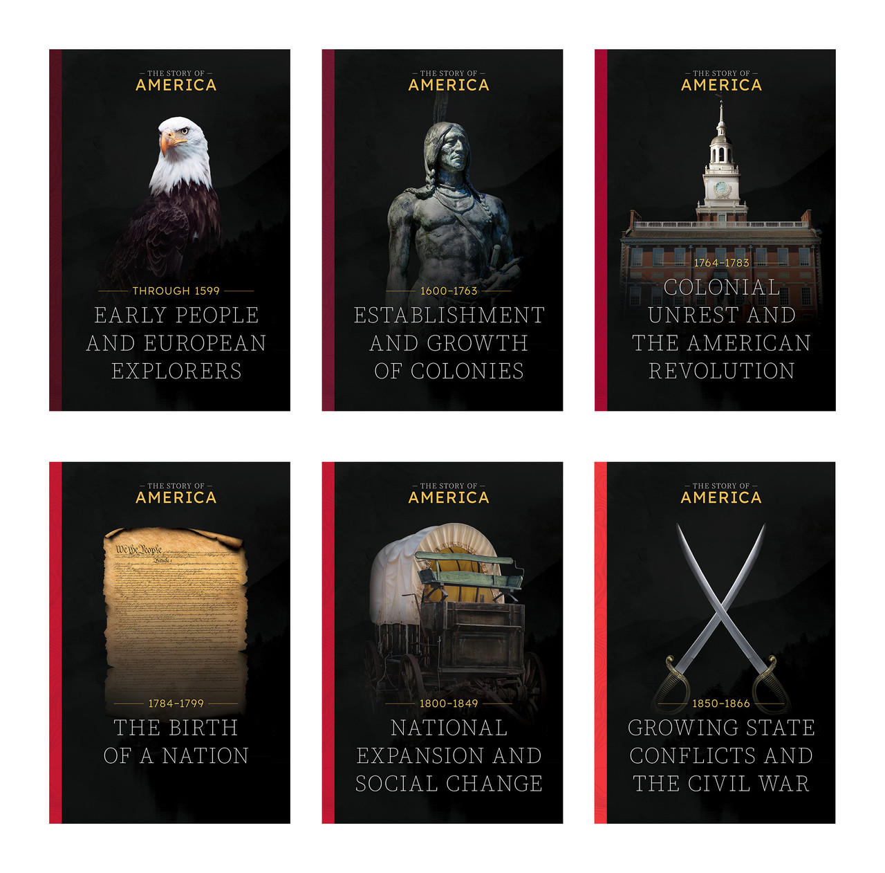 The Story of America Additional Nonfiction Handbook Set 1: Through 1866